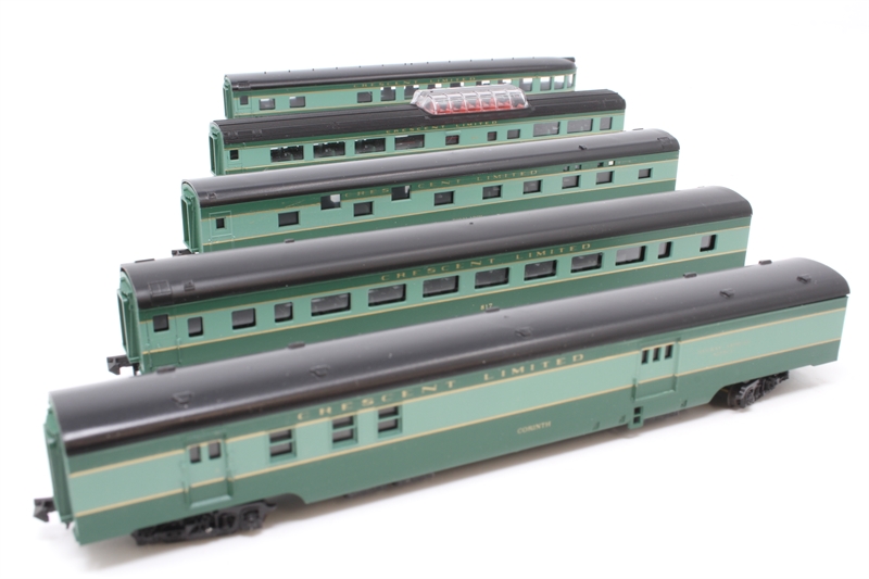 Con-Cor 0001-004009 Smooth side passenger car set of the Crescent Limited