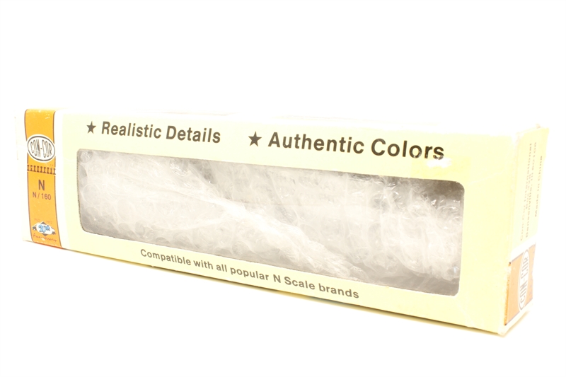 Con-Cor 0001-01206C 89' TOFC flat car of the Southern - brown 158922