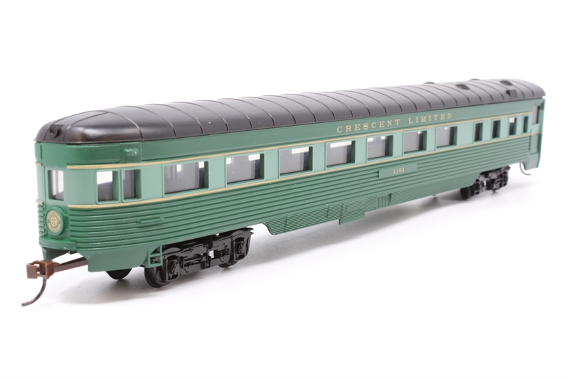 Con-Cor 0001-073113 85' Corrugated Side Observation Coach 1101 in