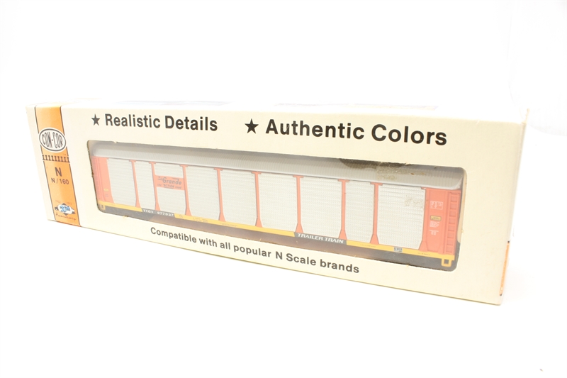 Con-Cor 0001-603012-1 Tri-level enclosed Autorack of the Rio Grande