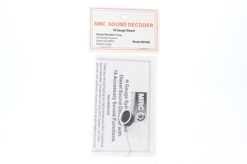 MRC 0001636 Digital locomotive sound decoder