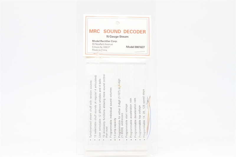 MRC 0001637 Steam locomotive sound decoder - Hattons