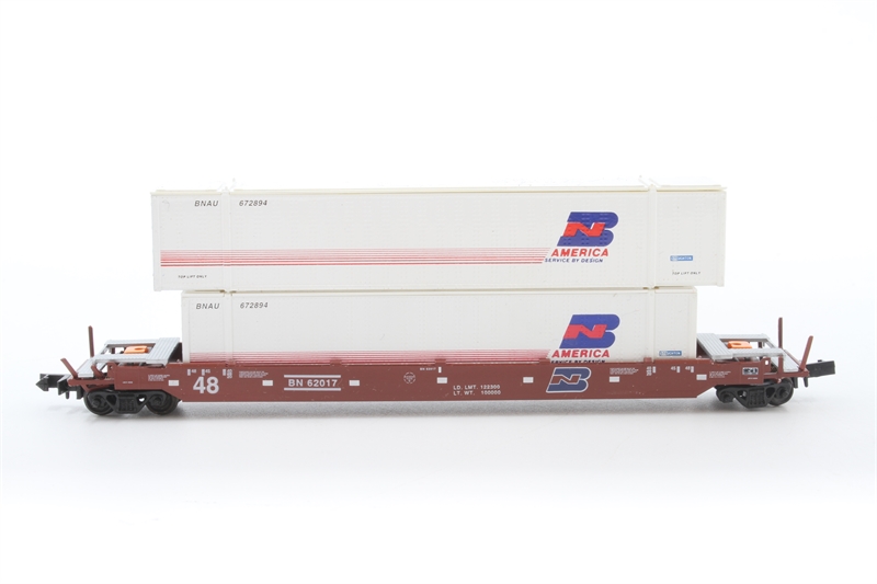 Con-Cor 001-603104-2 Gunderson Husky stack car Trailer Train 62017