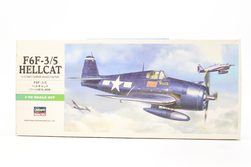 Hasegawa Hobby Kits 00241 F6F-3/5 Hellcat - Hattons