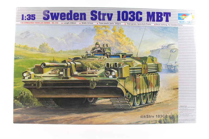 Trumpeter 00310TM Strv 103C Swedish MBT - Hattons