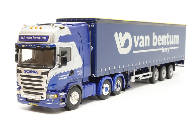 WSI Models 01-1447 Scania R6 Streamline and curtainside - Hattons