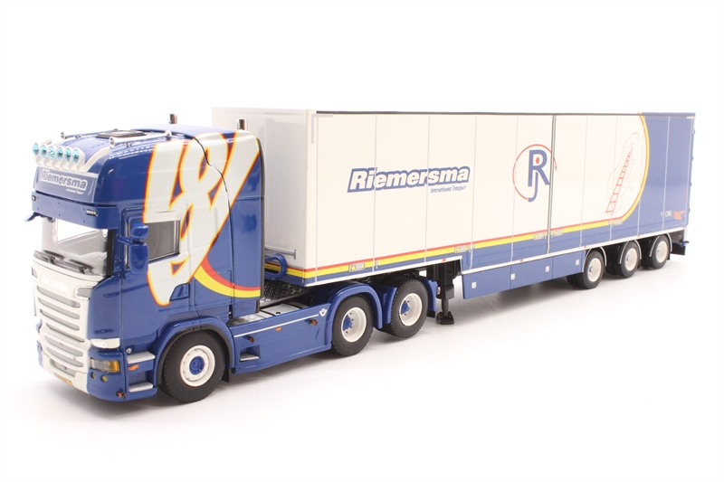WSI Models 01-1622 Scania R Series 6x2 with 3-Axle Step Frame Box ...