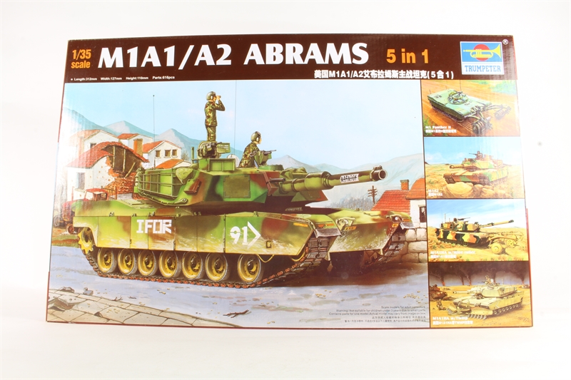 Trumpeter 01535TM M1A1/A2 Abrams '5-in-1'