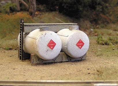Bar Mills Scale Model Works 02002BAR Horizontal Fuel Tanks - Kit pkg(2)