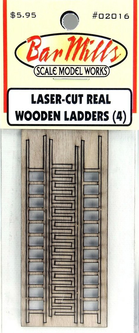 Bar Mills Scale Model Works 02016BAR Laser-Cut Real Wooden - Hattons