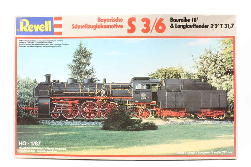 Revell 02168 Bayerische Schnellzuglokomotive S 3/6 Baureihe 18 Kit ...
