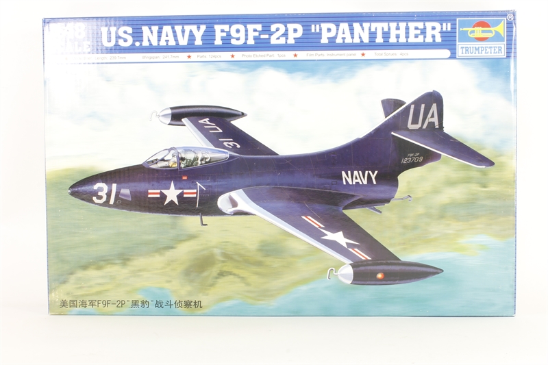 Trumpeter 02833TM F9F-2P US Navy Panther