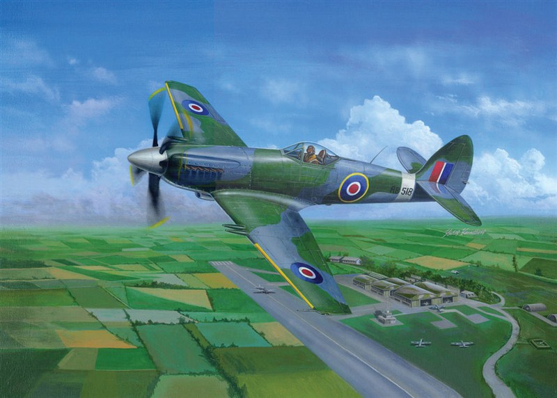 Trumpeter 02850TM Supermarine Spiteful F XIV - RAF - Hattons