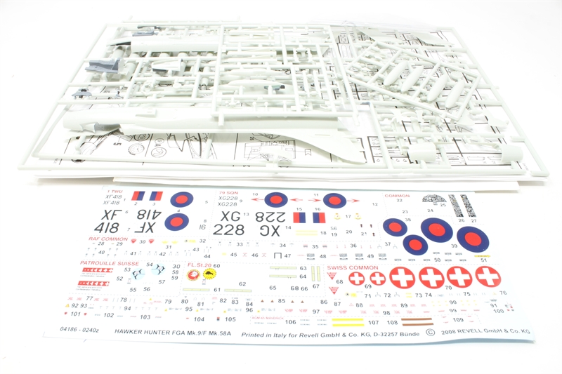 Revell 04186 Hawker Hunter FGA-9/Mk58