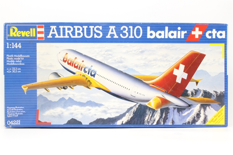 Revell 04221-A310 AIRBUS A310 balair cta - HB-IPM