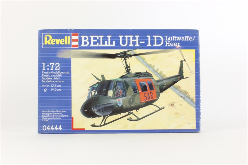 Revell 04444 Bell UH-1D Luftwaffe/Heer Model Kit - Hattons