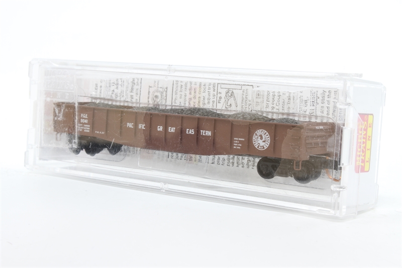Micro-Trains 04600300 50' fishbelly side gondola with side - Hattons
