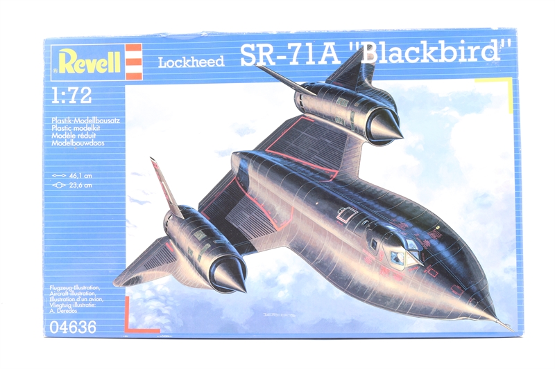 Revell 04636 Lockheed SR-71A Blackbird