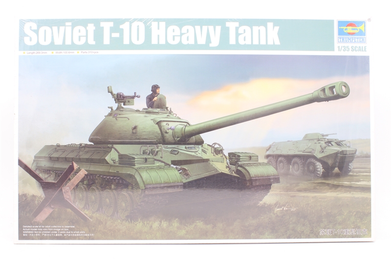 Trumpeter 05545TRU Soviet T-10 Heavy Tank - Hattons