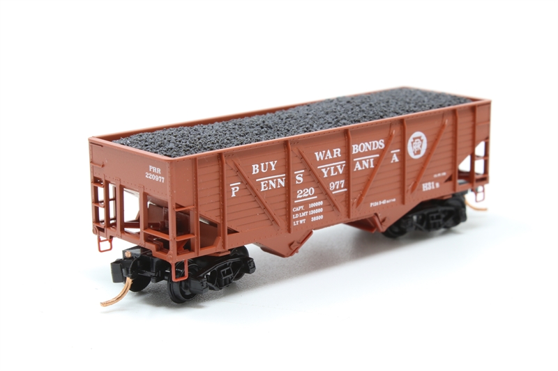 Micro-Trains 05753100 2-bay composite side open hopper of the