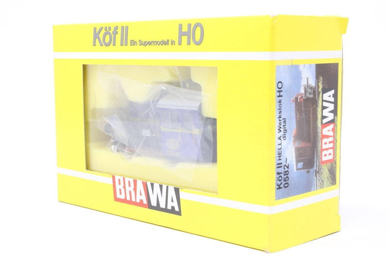 Brawa 0582 Kof II Diesel Shunter "Hella" (DCC on board, 3-rail AC)