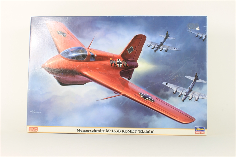 Hasegawa Hobby Kits 08213HAS Messerschmitt Me163 B Komet - Hattons