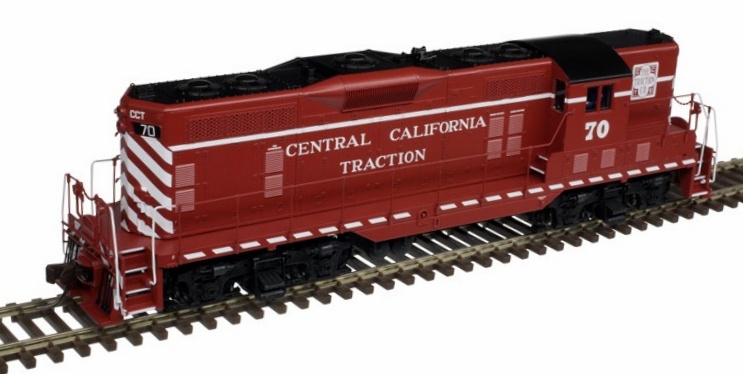 Atlas 10002909 GP7 EMD 70 of the Central California Traction
