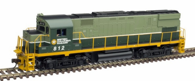 Atlas 10003303 C425 Phase 2 Alco 812 of British Columbia - - Hattons