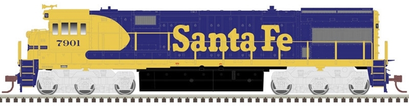 Atlas 10003680 U28CG GE 7901 of the Santa Fe