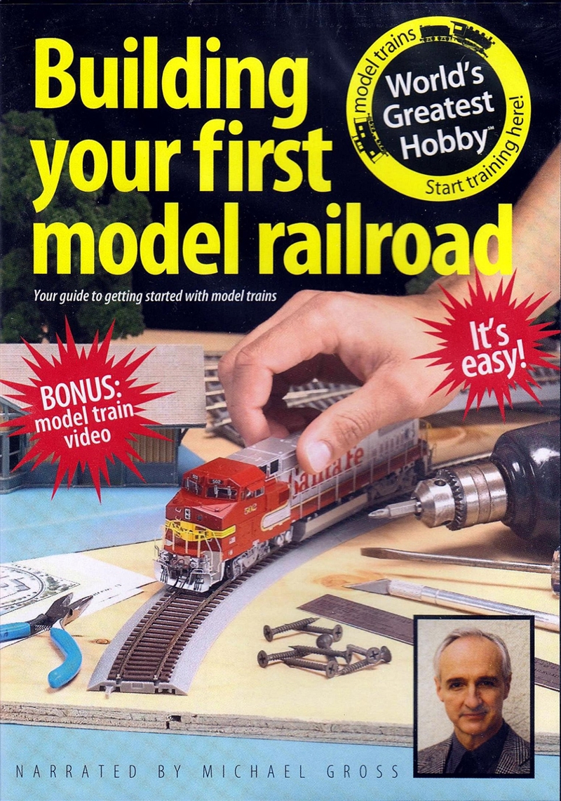Kalmbach Publishing Co. 10003KAL DVD Building Your First Model Railroad
