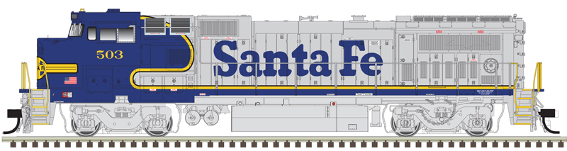 Atlas 10004343 Dash 8-40BW GE 503 of the Santa Fe - - Hattons