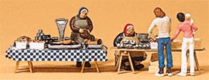 Preiser 10052 Market Stalls - Hattons