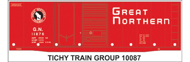 Tichy Train Group 10087NTTG Great Northern decal set for - Hattons