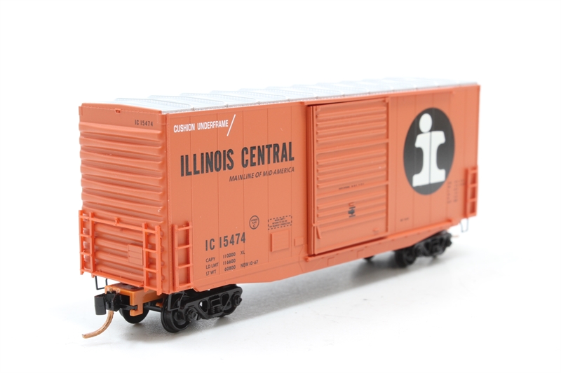 Micro-Trains 10100100 40' high cube smooth side boxcar of the Illinois ...