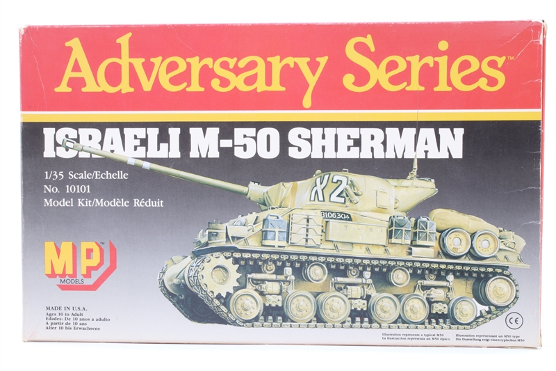 MP Models 10101-MPMO Israeli M50 Sherman tank