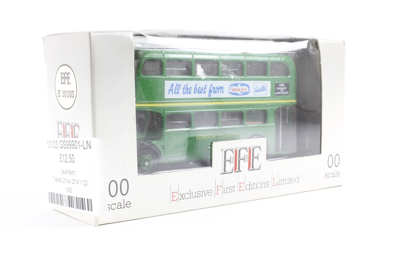 EFE 10103.GS99901 AEC RT (Closed) - "London Country - - Hattons
