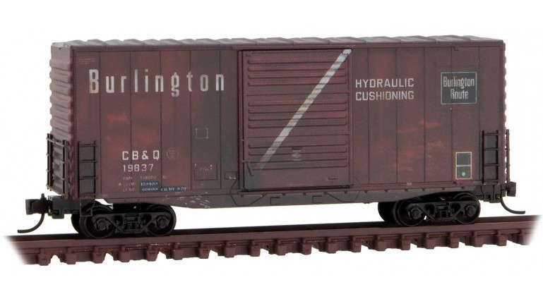 Micro-Trains 10144140 40' high cube smooth side boxcar of - Hattons