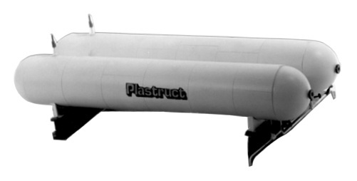 Plastruct 1019PLA Twin Lp Gas Storage Tanks Kit - Hattons
