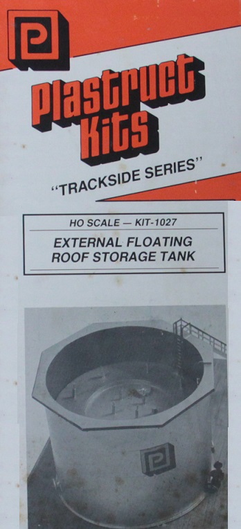Plastruct 1027PLA External Floating Roof Storage Tank Kit