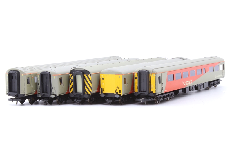 Kitbuilt 1032KB Serco 5 car test train - Converted from - Hattons
