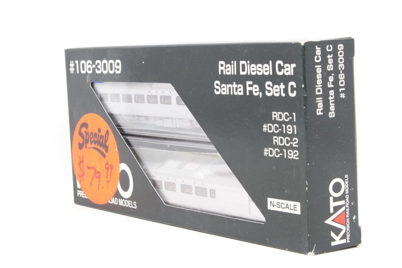 Kato 106-3009 Budd RDC DC-191 & DC-192 of the Santa Fe - 2 - Hattons