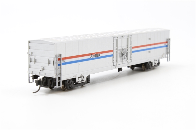Kato 106-3506-B 60' material handling boxcar of Amtrak - - Hattons