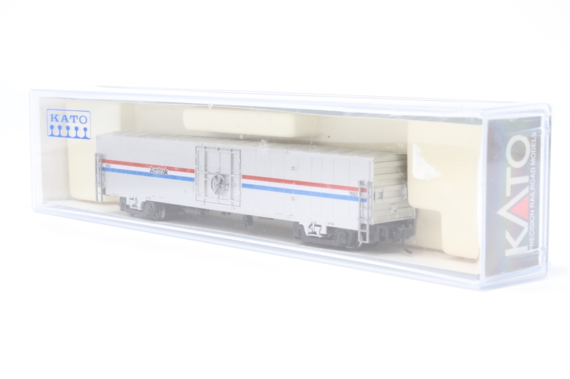Kato 106-3506-B 60' material handling boxcar of Amtrak - - Hattons
