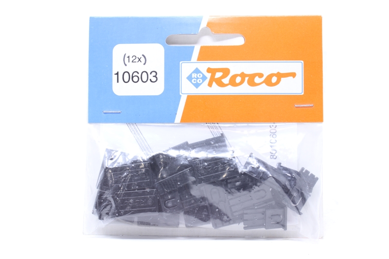 Roco 10603Roco 3-pole cable connectors pack of 12)