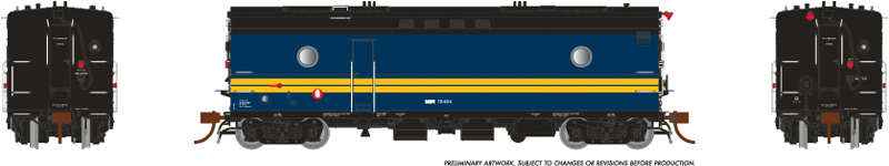 Rapido Trains North America 107355RNA Steam Heater Car, Via Rail Canada
