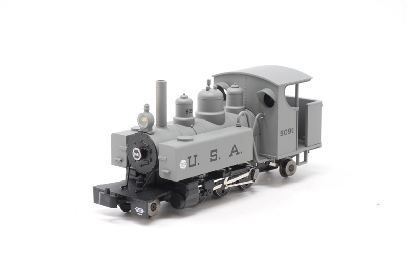 Minitrains 1075Mini Baldwin 2-6-2 Trench Train in Grey - Hattons