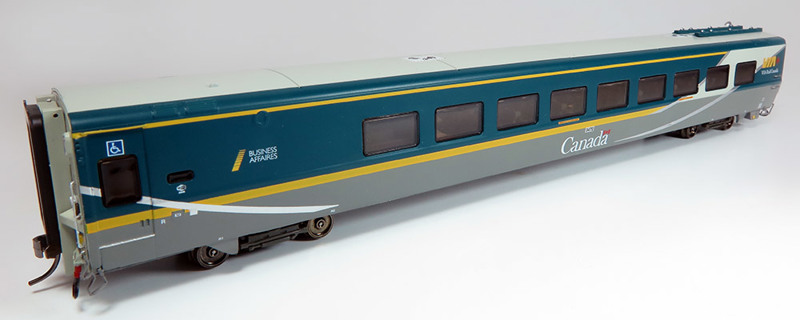 Rapido Trains North America 108048RNA LRC Business Car, Via Rail #3470 ...