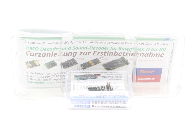 Roco 10895 Decoder - PluX16 with Feedback - Hattons