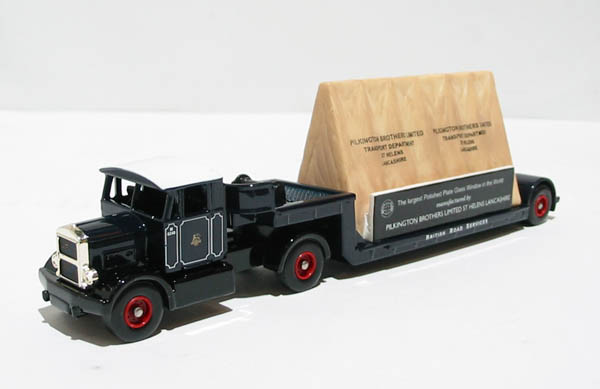 Lledo DG112002 Scammell tractor with "BRS" articulated low loader and ...