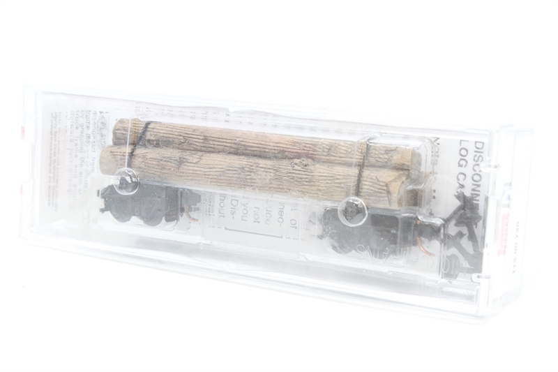 Micro-Trains 11300720 Disconnected log car - undecorated - black